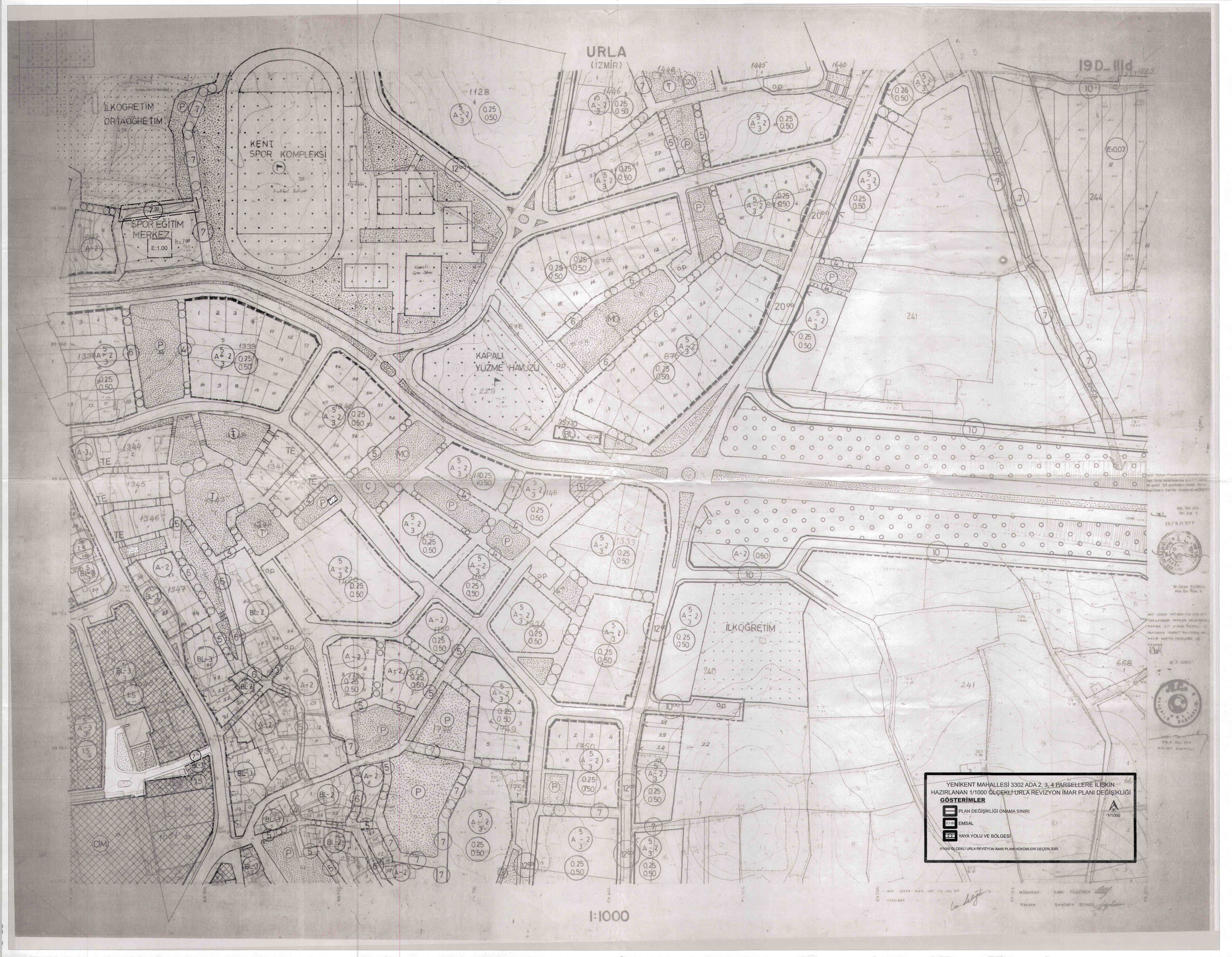 Urla Belediyesi | Plan olcekli urla merkez revizyon imar plani degisikligi
